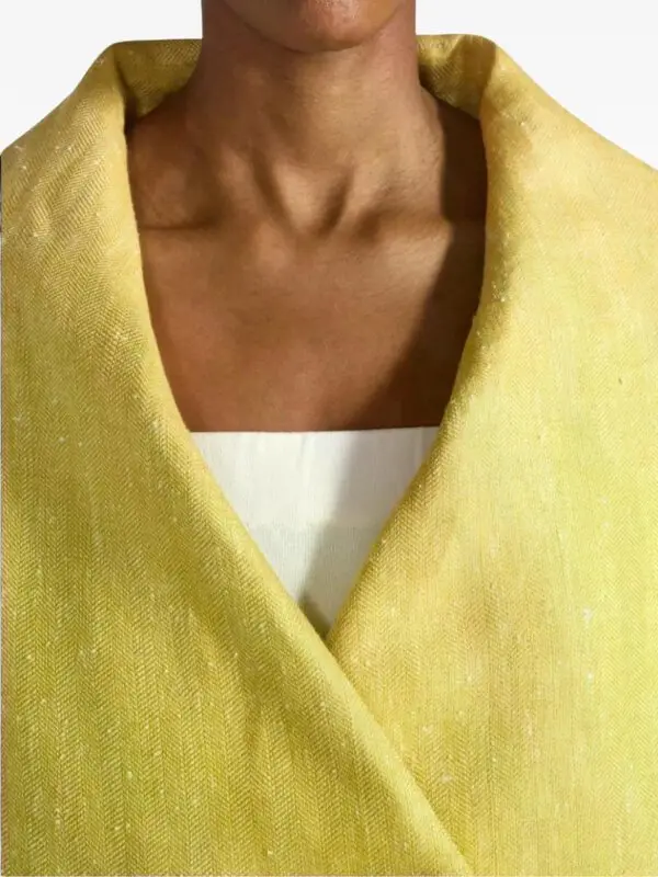 Liviana Conti Shawl Collar Double-breasted Jacket