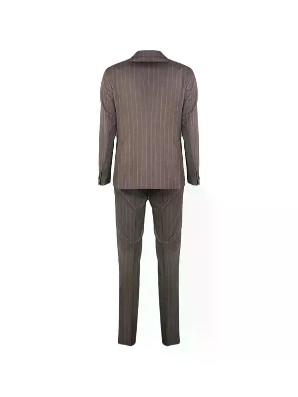 Tagliatore Pinstripe Virgin Wool Suit