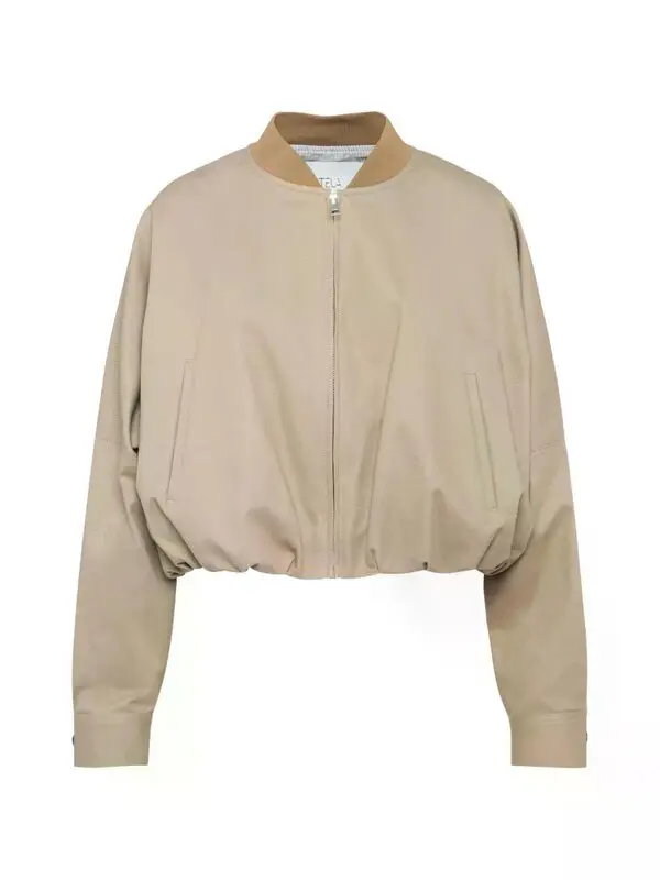 TELA Zip-fastening Bomber Jacket - Neutrals