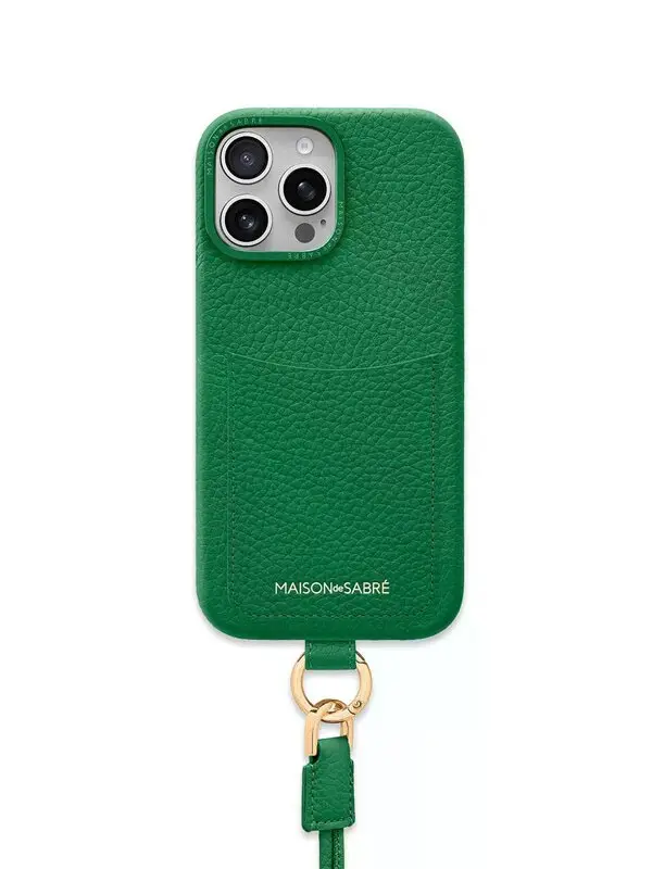 MAISON DE SABRE Sling Leather Iphone 16 Pro Max Phone Case