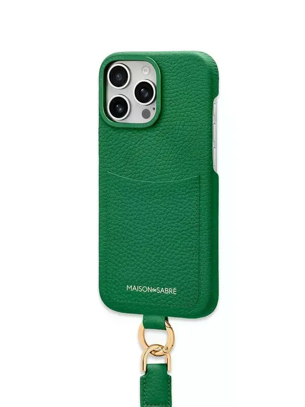MAISON DE SABRE Sling Leather Iphone 16 Pro Max Phone Case
