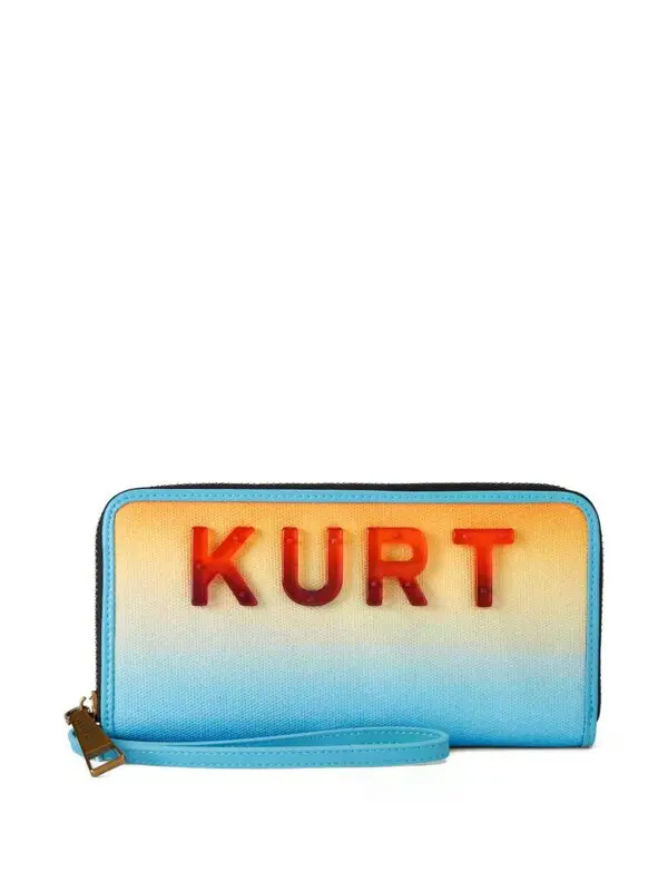 Kurt Geiger Kensington Kurt Zip-around Wallet - Blue