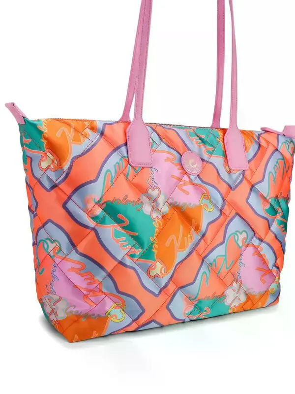 Kurt Geiger Quilt-design Tote Bag