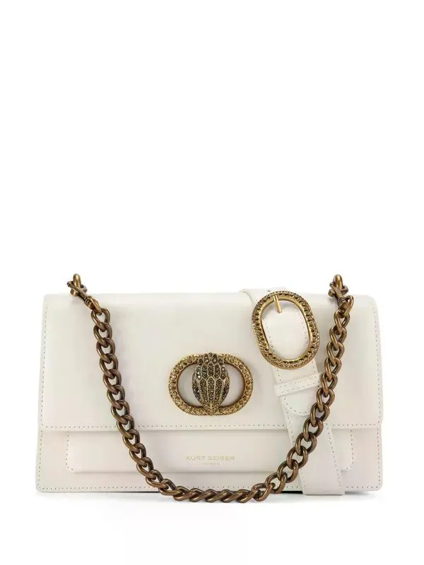 Kurt Geiger Chelsea East West Crystal-embellished Bag - Neutrals