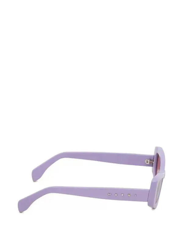 Marni Nyama Rectangular Butterfly Sunglasses