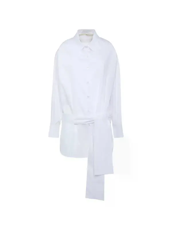TELA Tie-waist Shirt - White