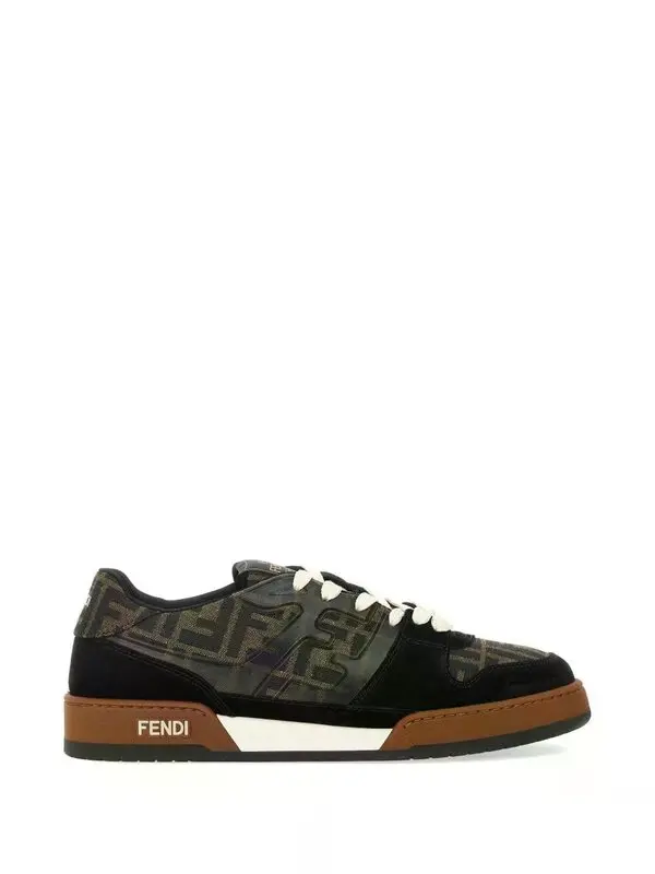Fendi Match Ff Sneakers - Black