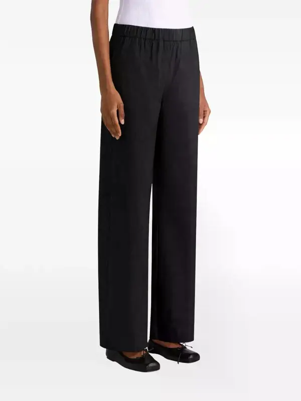Liviana Conti Julian Elasticated-waistband Trousers - Black