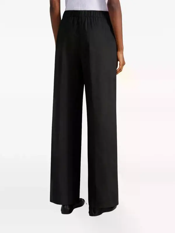 Liviana Conti Julian Elasticated-waistband Trousers - Black
