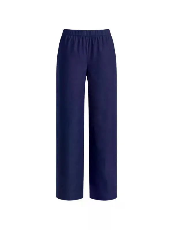 Liviana Conti Julian Elasticated-waistband Trousers - Blue