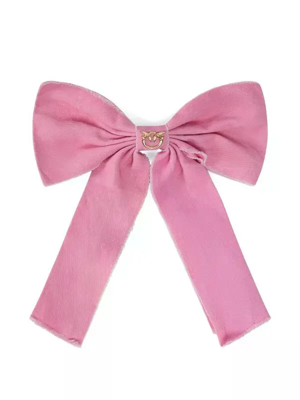 Pinko Logo-detail Hair Accessory - Pink