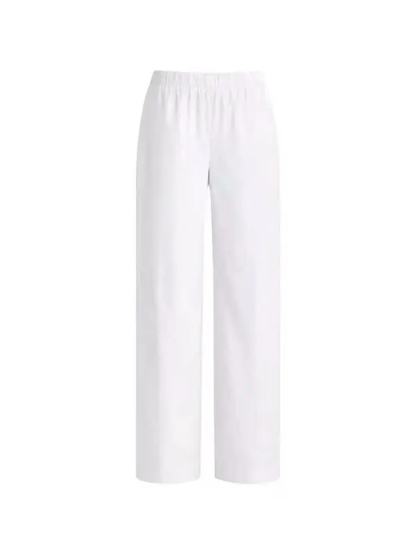 Liviana Conti Julian Elasticated-waistband Trousers - White