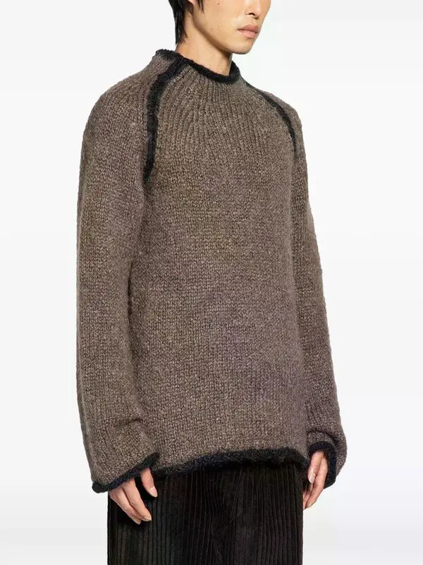 Our Legacy Rider Contrasting-trim Sweater