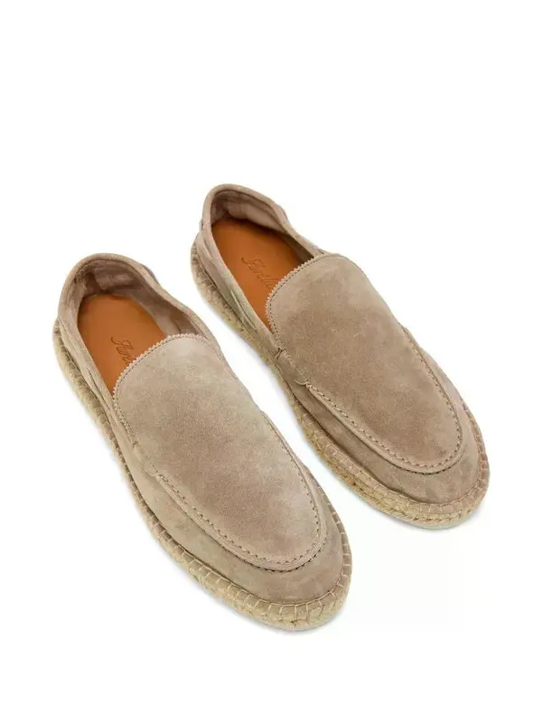AURELIEN Beacheside Contrast Loafers