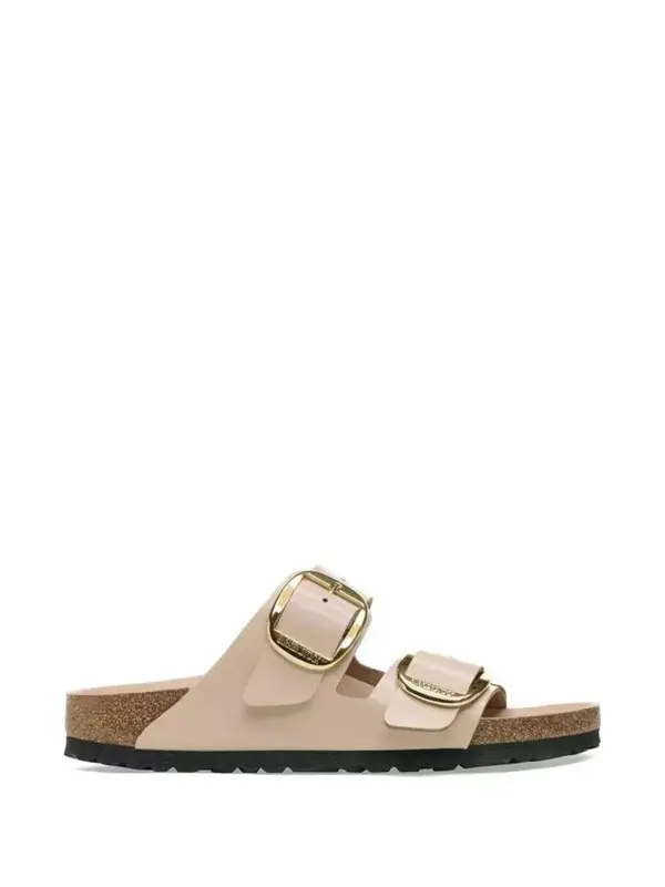 BIRKENSTOCK Arizona Buckle-fastening Leather Sandals - Neutrals