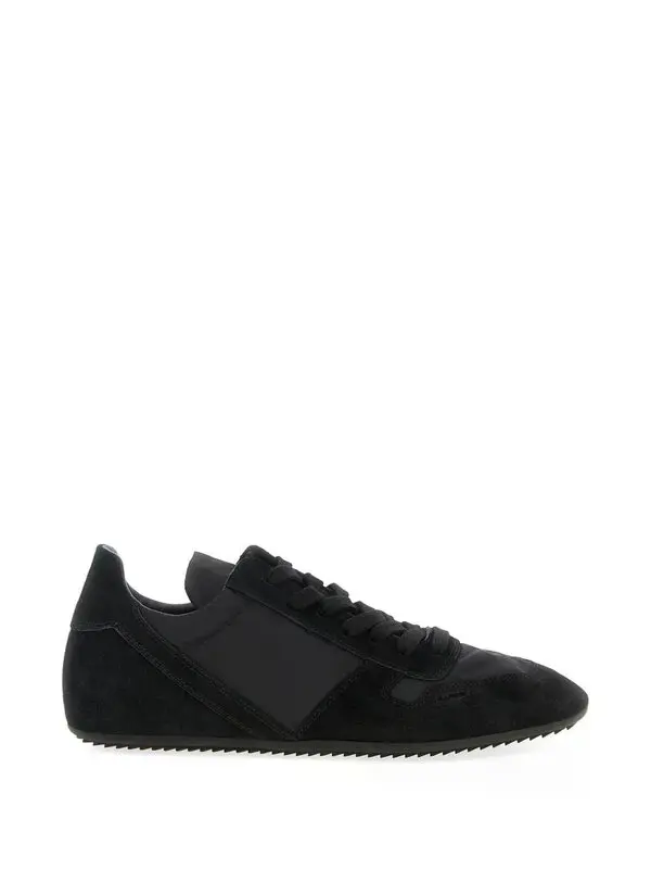 Rick Owens Suede Serrated Sneakers