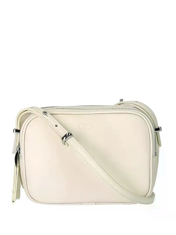 Max Mara Zip-up Cross Body Bag - Neutrals