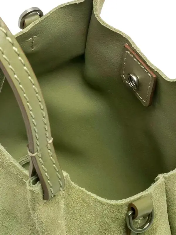 GIANNI CHIARINI Logo-plaque Tote Bag - Green