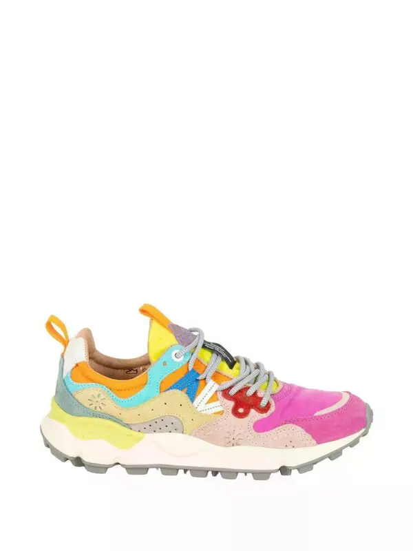 FLOWER MOUNTAIN Yamano 3 Multicoloured Sneakers - Pink