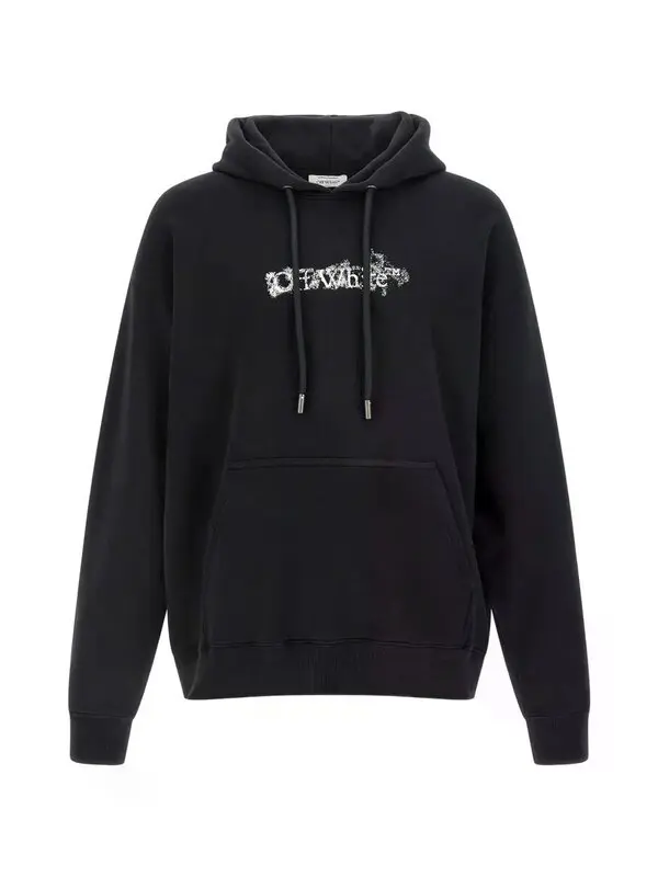 Off-White Arrow Skate Hooded Sweatshirt - Black