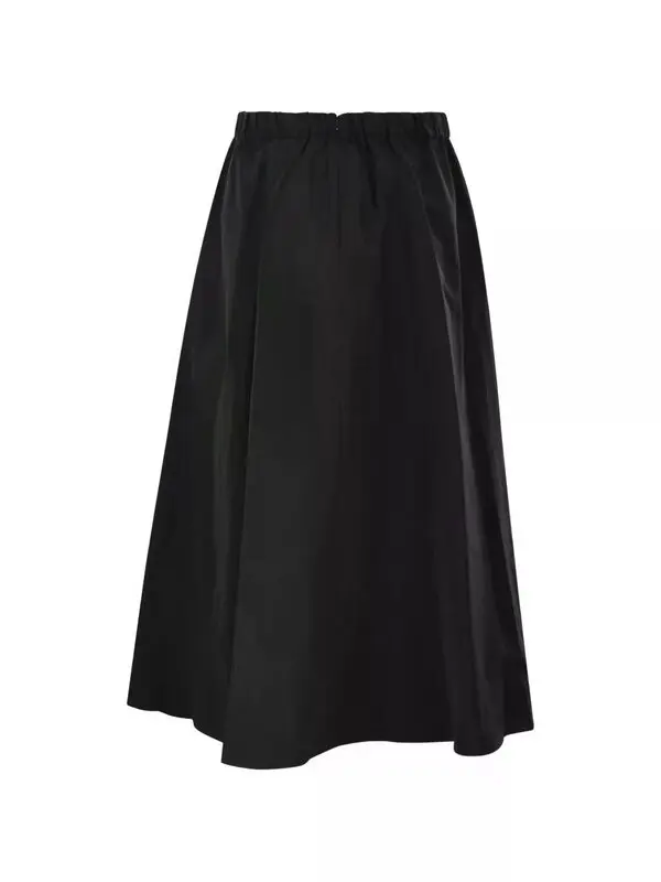 Max Mara A-line Pleated Midi Skirt