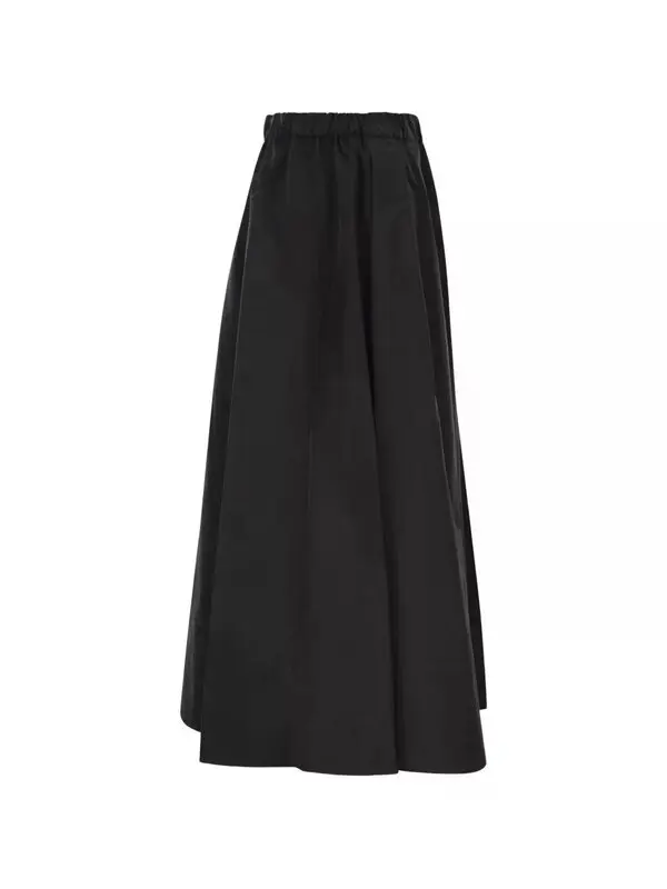 Max Mara A-line Pleated Midi Skirt