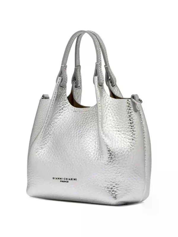 GIANNI CHIARINI Textured-leather Dua Tote Bag
