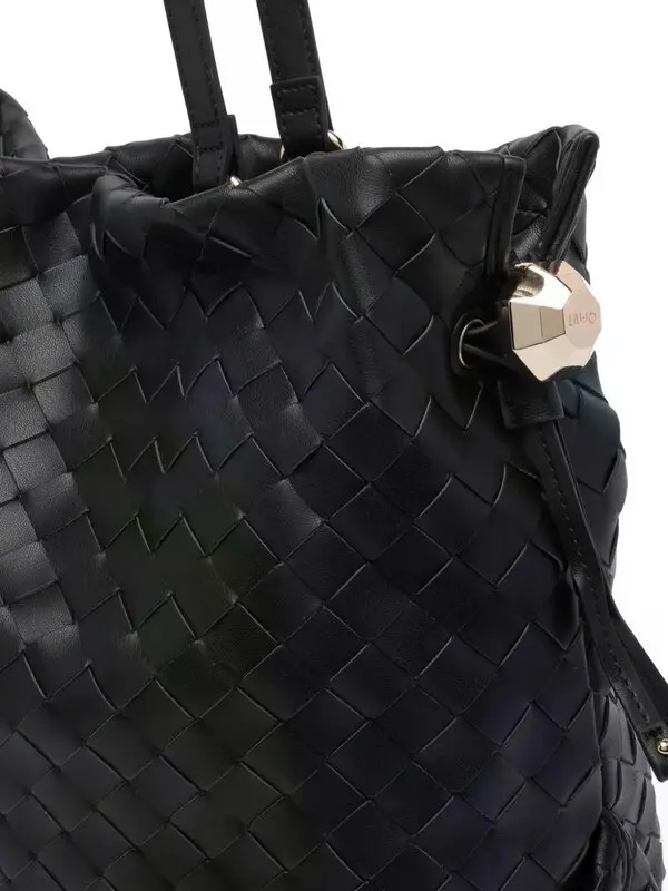 Liu Jo Woven Tote Bag - Black