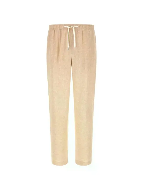 CELLAR DOOR Drawstring Elastic Trousers - Neutrals
