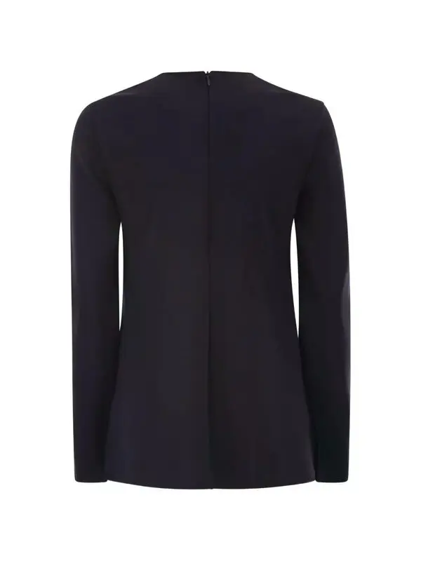 Max Mara Slim Zip Top
