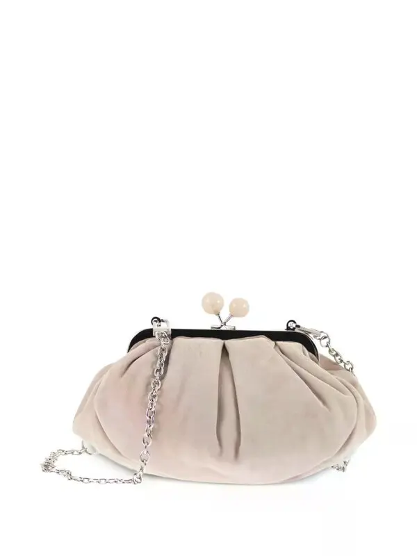 Max Mara Suede Clutch Bag - Neutrals