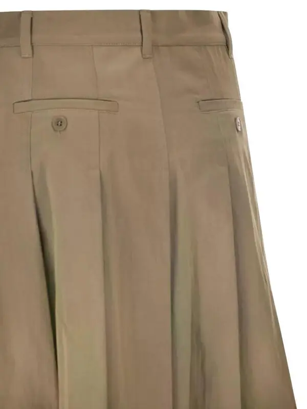 Max Mara Pleated A-line Skirt