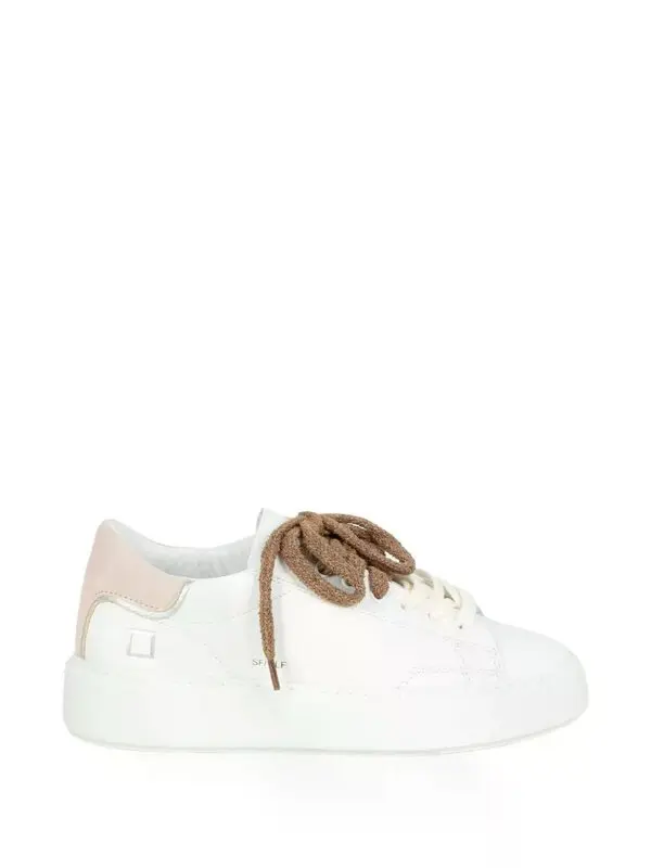 D.a.t.e. Pink Panel Sneakers