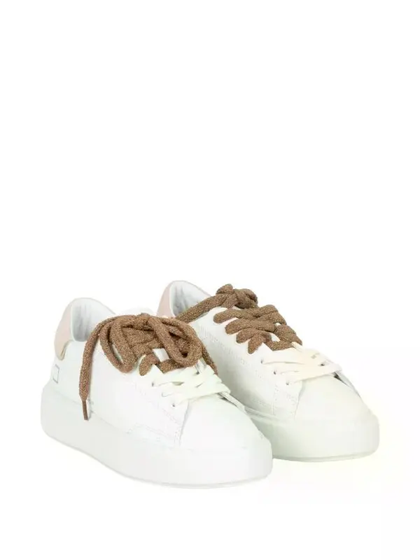 D.a.t.e. Pink Panel Sneakers