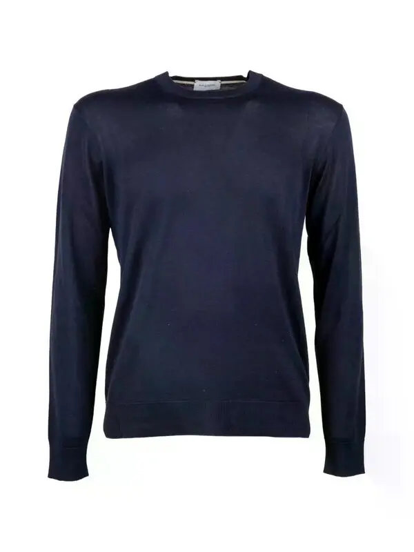 PAOLO PECORA Crew-neck Sweater - Blue