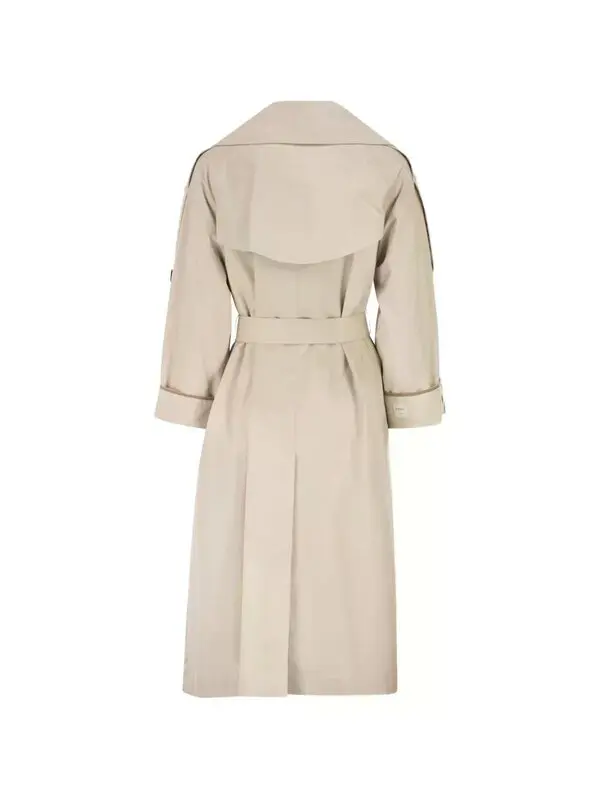 Max Mara Belted Trench Coat - Neutrals