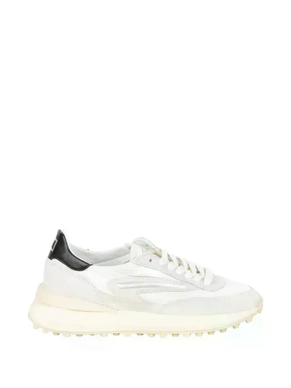 D.a.t.e. Panelled Sneakers - White