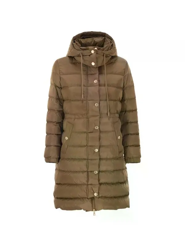 Max Mara Cerbero Quilted Coat - Brown