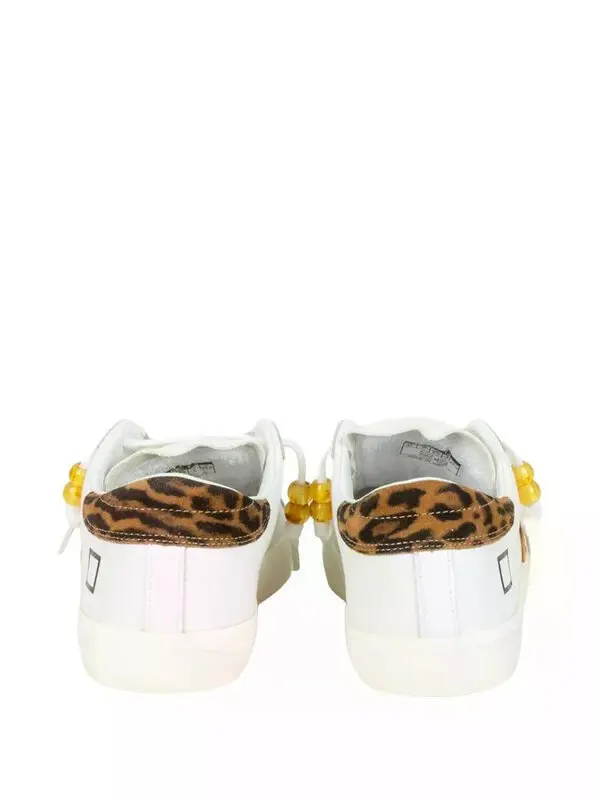 D.a.t.e. Leopard Panel Sneakers