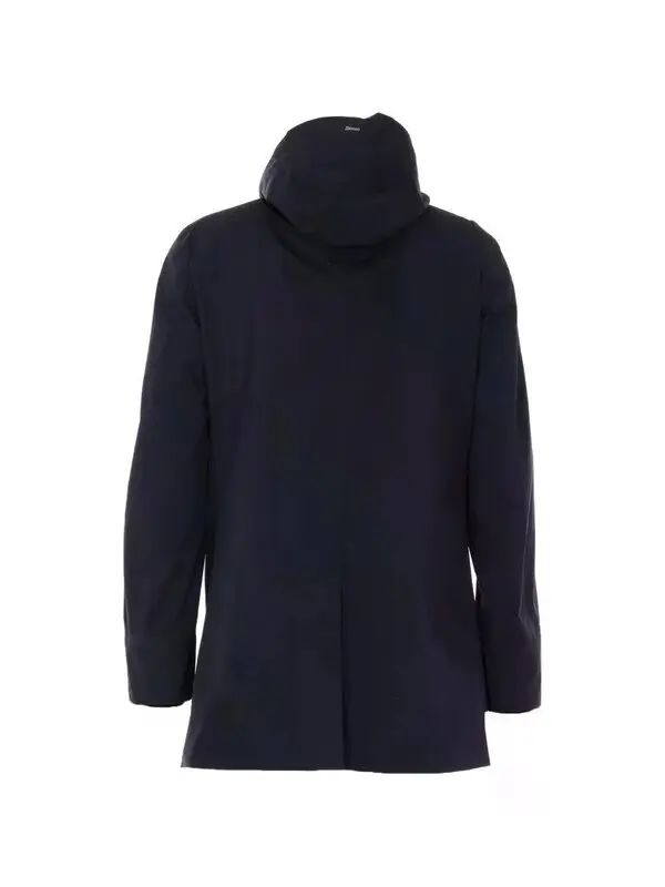 Herno Removable-hood Raincoat