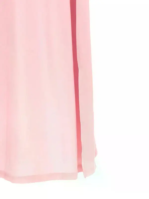 NUDE Round-neck Sleeveless Maxi Dress