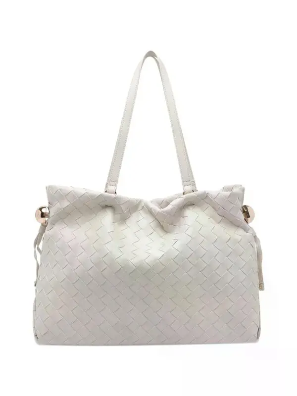 Liu Jo Woven Tote Bag - White