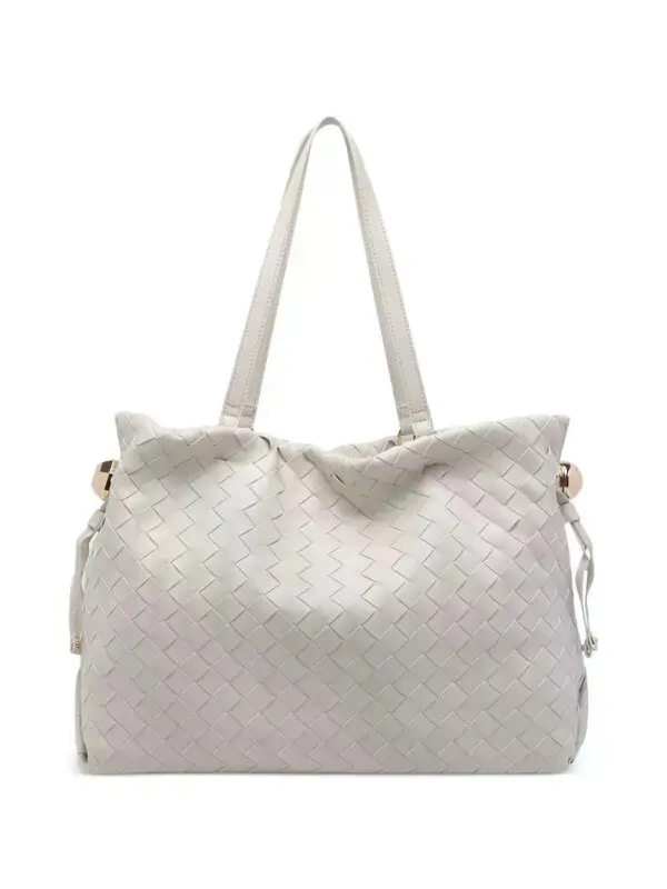Liu Jo Woven Tote Bag - White