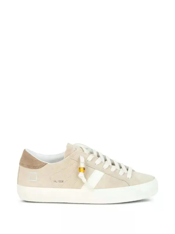 D.a.t.e. Suede Lace-up Sneakers - Neutrals