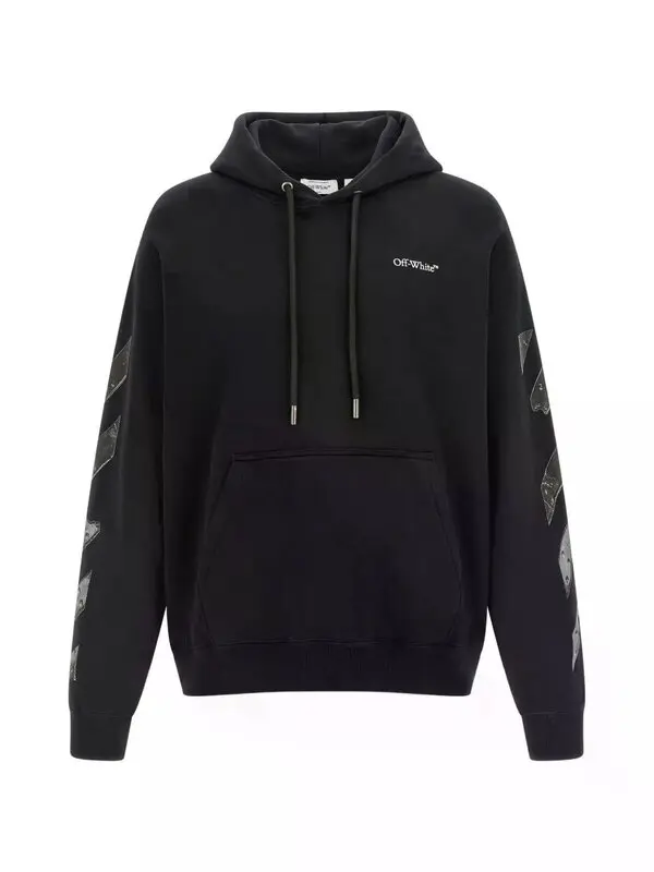 Off-White Arrow Skate Logo Hoodie - Black