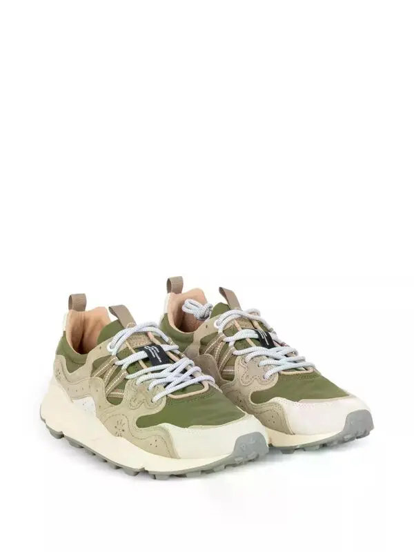 FLOWER MOUNTAIN Yamano 3 Lace-up Sneakers - Green