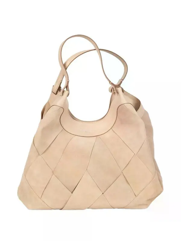 GIANNI CHIARINI Dua Woven-panel Tote Bag - Neutrals