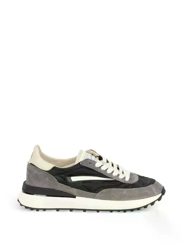 D.a.t.e. Panelled Lace-up Sneakers - Grey
