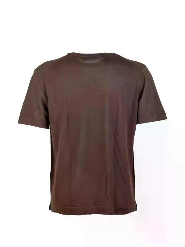 CRUNA Crewneck Short-sleeve T-shirt - Brown
