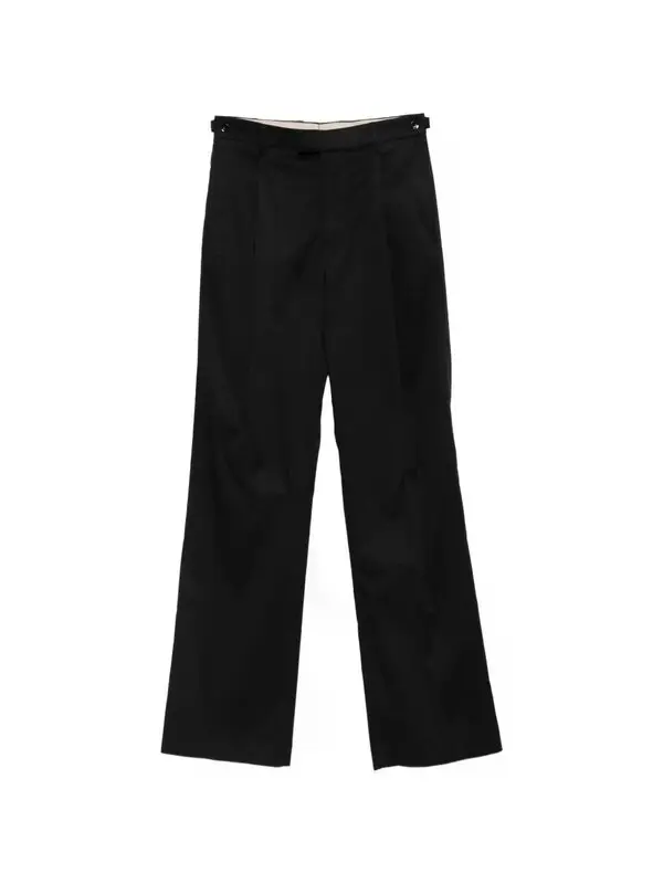 BERWICH Simona 1p Pleated Trousers - Black